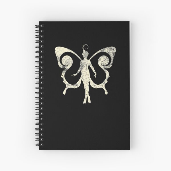 "Fairycore Aesthetic Goth Grunge Cottagecore Gothic" Spiral Notebook by ...