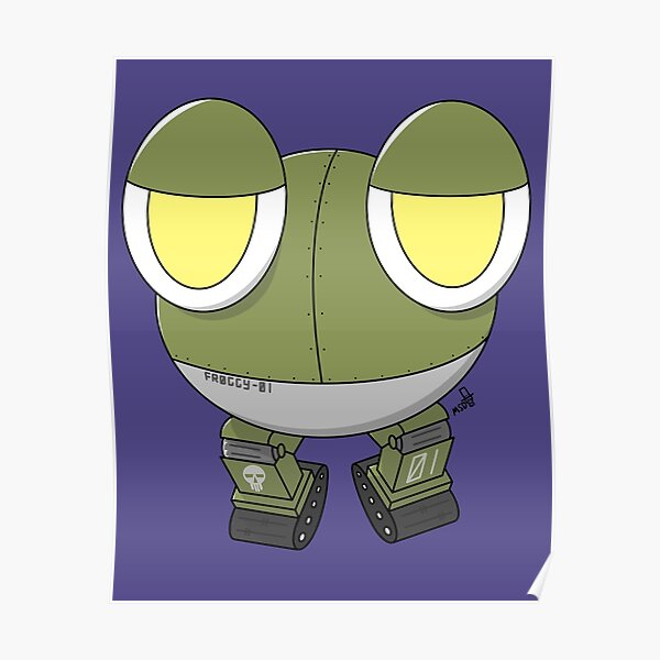 "Frog Mecha - Giant Amphibian Robot" Poster for Sale by MadSkullDesigns ...