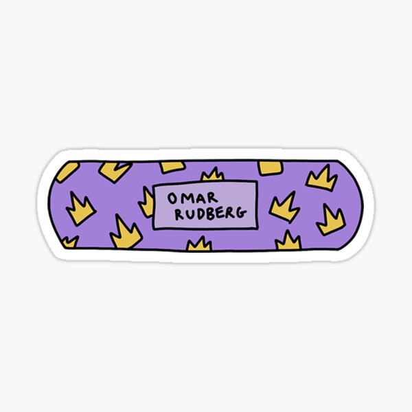 "Omar Rudberg Bandaid" Sticker for Sale by stylesnspire | Redbubble