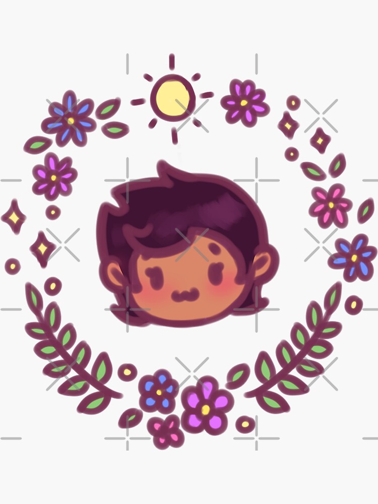 "Luz (sun)" Sticker for Sale by Maremim- | Redbubble