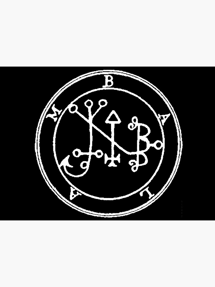 "Seal of Balam Sigil Talisman Demon Circle" Art Print for Sale by ...