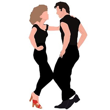 "Sandy and Danny" Sticker for Sale by bethxweller | Redbubble