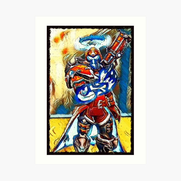 "Androxus - The Fallen" Art Print by duallist | Redbubble