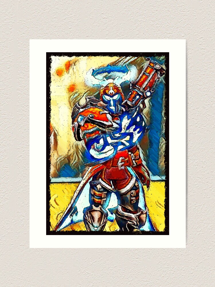 "Androxus - The Fallen" Art Print by duallist | Redbubble
