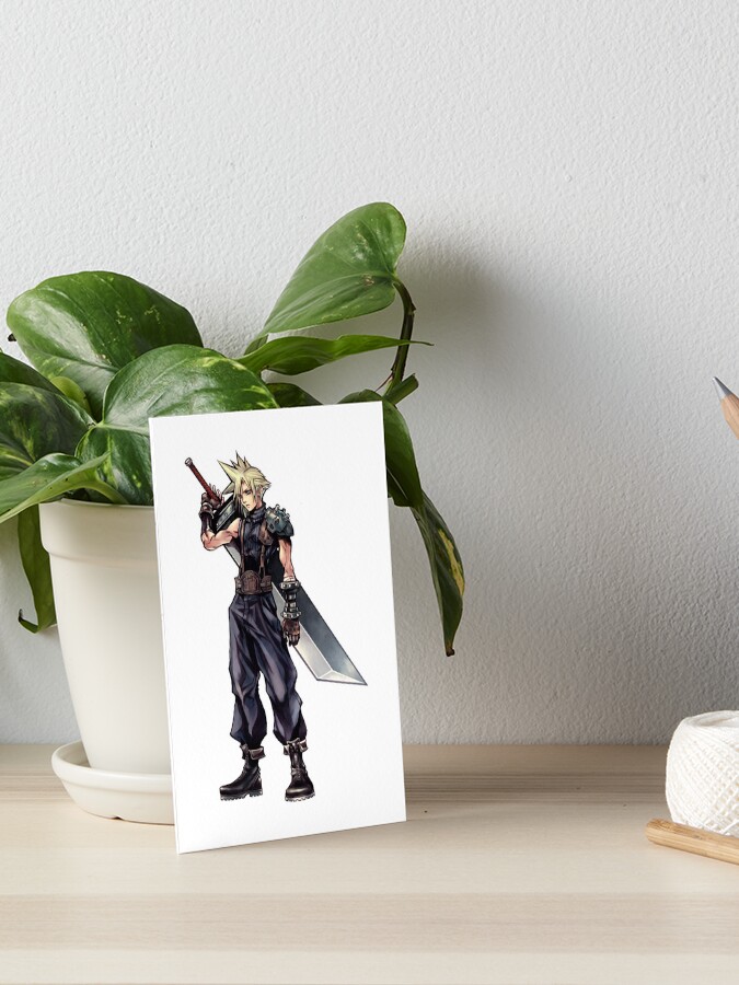 "final fantasy 7" Art Board Print for Sale by KnitNknot | Redbubble