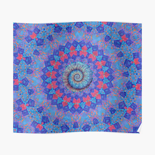 "Spirals and Patterns of Life" Poster for Sale by HZL-SOL | Redbubble