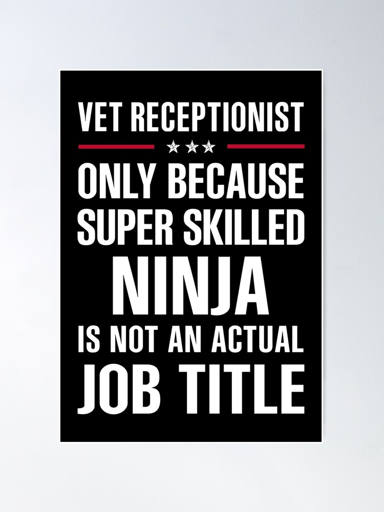 Receptionist Job Quotes Receptionist Quote Etsy
