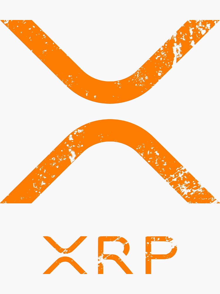 "XRP vintage" Sticker for Sale by PopFoxT-shirts | Redbubble