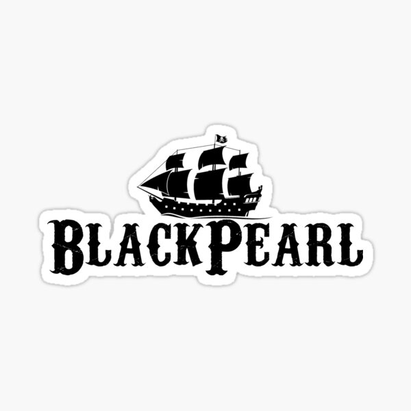 "Blackpearl ship - pirate" Sticker for Sale by BandEllington | Redbubble