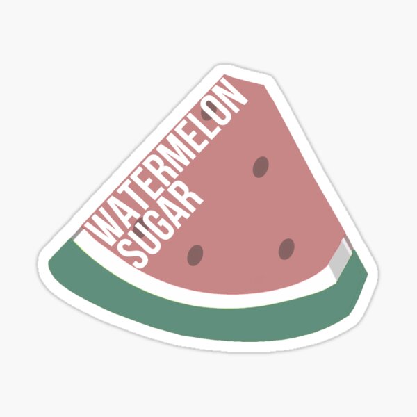 "watermelon sugar harry styles" Sticker for Sale by Pinkdasies | Redbubble