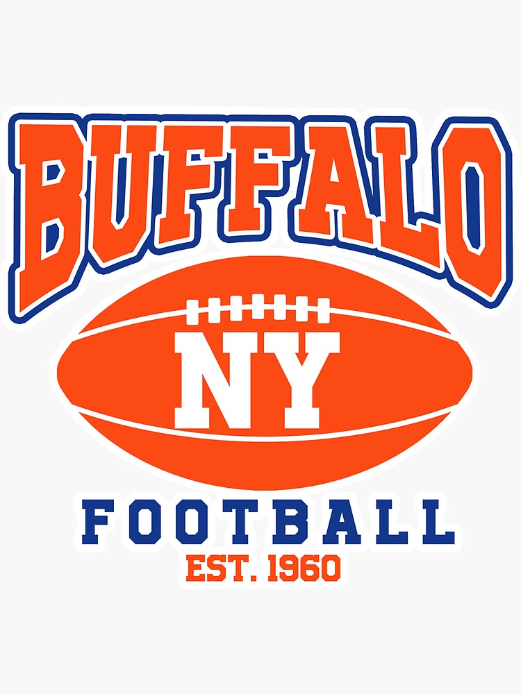 "Buffalo Football Team - Touchdown" Sticker for Sale by igzine | Redbubble