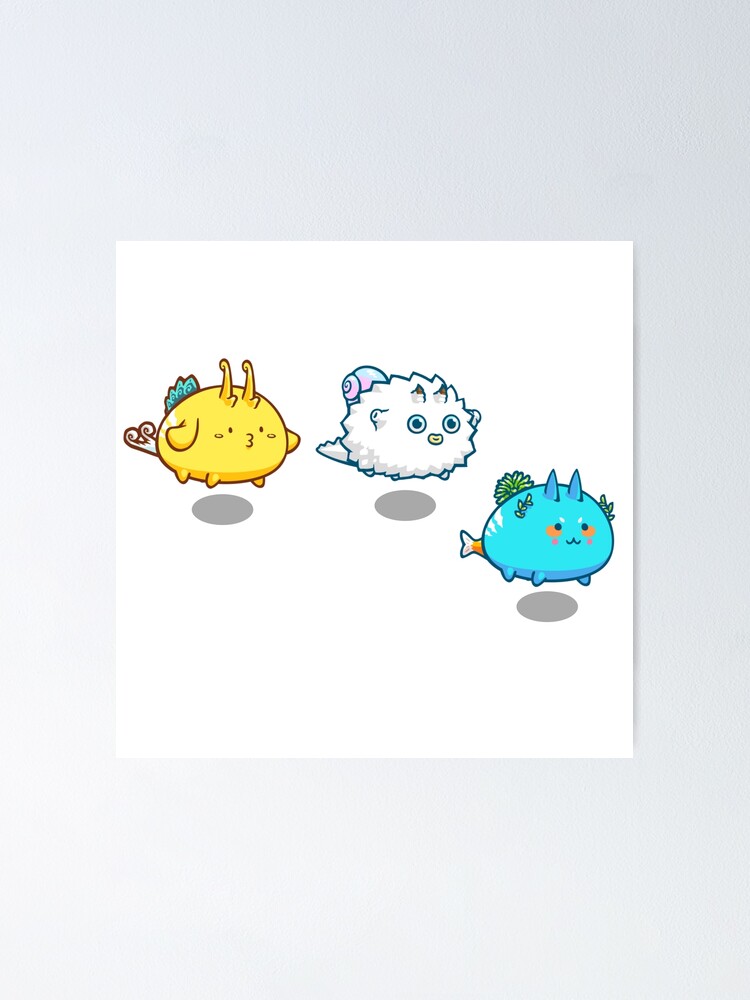 "Axie Infinity Team Composition" Poster by NekoAviatrix | Redbubble