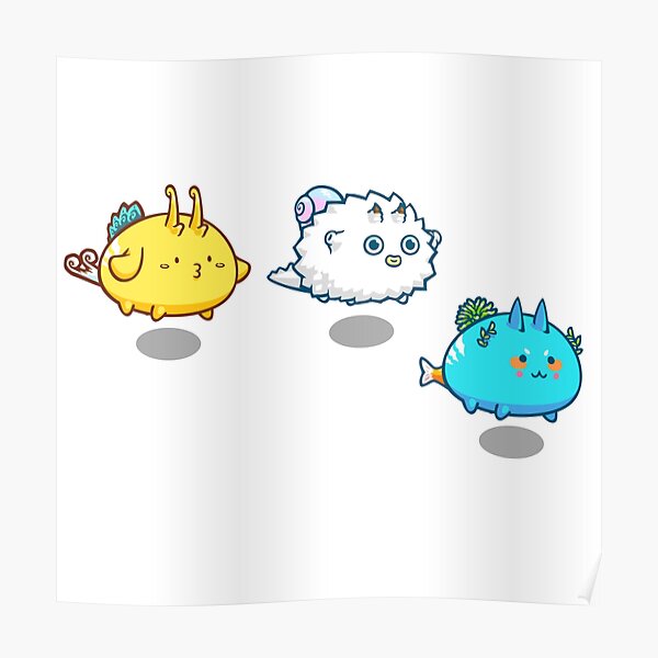 "Axie Infinity Team Composition" Poster by NekoAviatrix | Redbubble