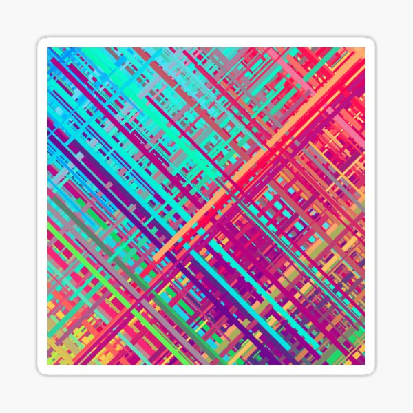 "colorful abstract art" Sticker for Sale by AndreaChicModa | Redbubble