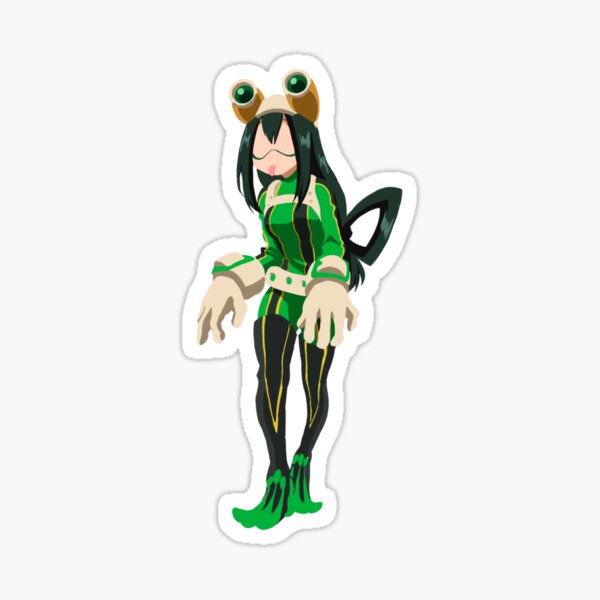 "my hero academia - froppy" Sticker for Sale by mario24757 | Redbubble