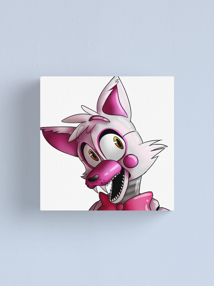 "Fun Time Foxy" Canvas Print by dragon3ye321 | Redbubble
