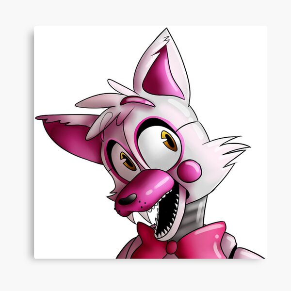 "Fun Time Foxy" Canvas Print by dragon3ye321 | Redbubble