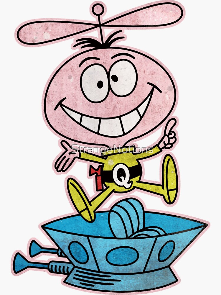 "Tribute to Jay Ward 70s Quisp Cereal Mascot Character and his Flying ...