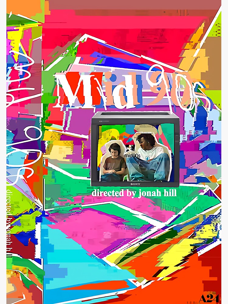 "mid 90s poster - " Sticker for Sale by darikotak | Redbubble