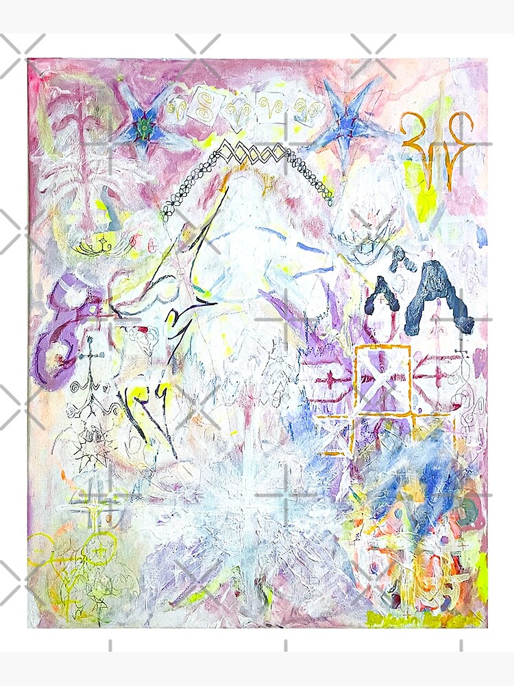 "Benjamin Reichwald / Bladee "Excelsis" painting HD" Poster for Sale by ...