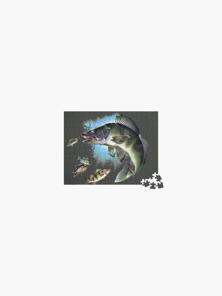 "Walleye" Jigsaw Puzzle for Sale by Salmoneggs | Redbubble