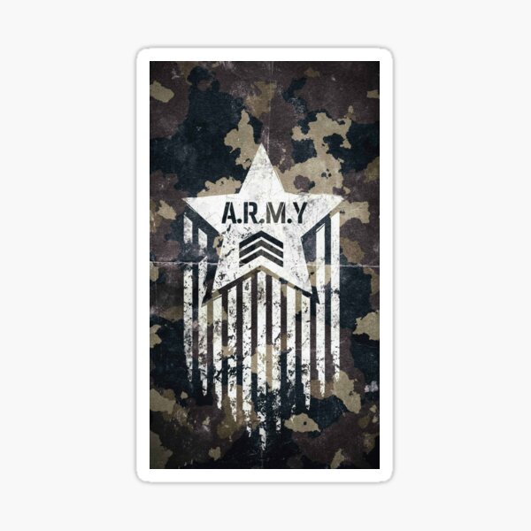 "army" Sticker for Sale by HeathCarlson | Redbubble