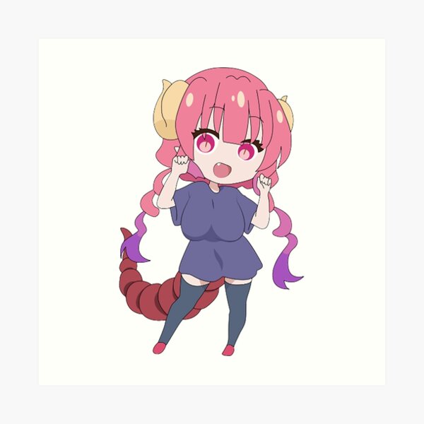 "Ilulu Miss Kobayashi&s Dragon maid " Art Print for Sale by FaeCanup ...