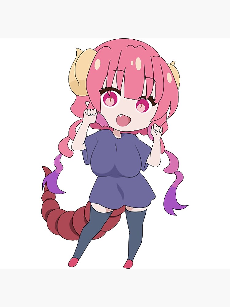 "Ilulu Miss Kobayashi&s Dragon maid " Art Print for Sale by FaeCanup ...