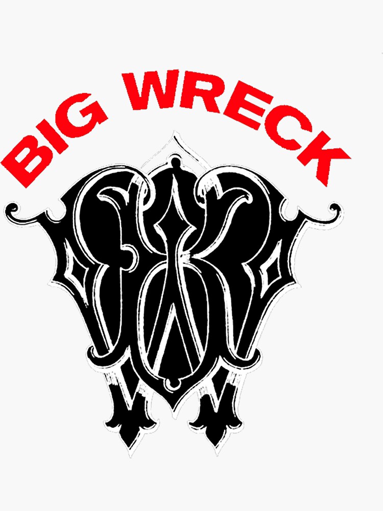 "Best of logo Big Wreck is a Canadian-American rock band " Sticker for ...