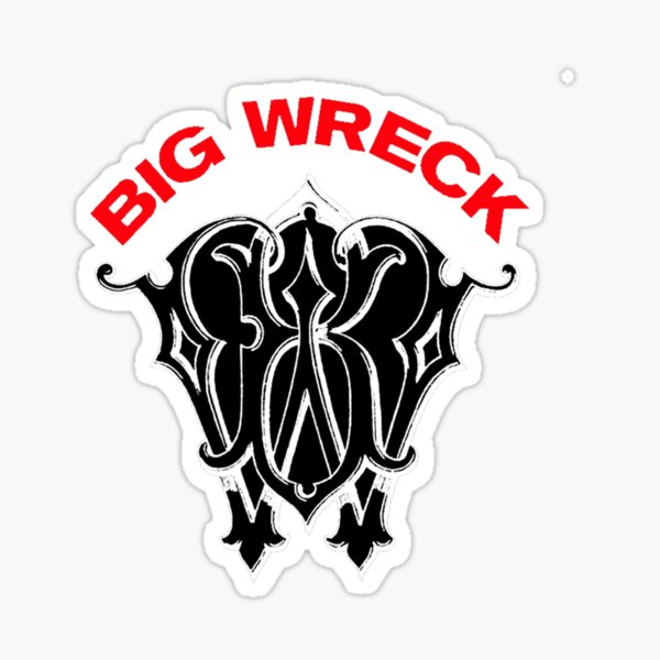 "Best of logo Big Wreck is a Canadian-American rock band " Sticker for ...
