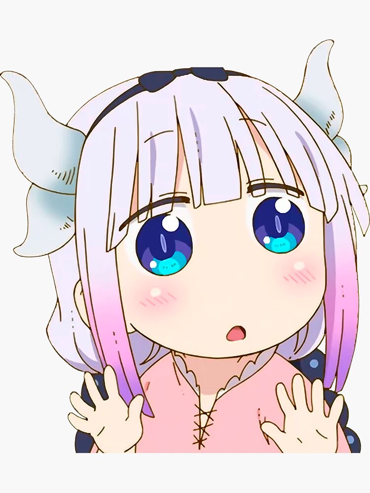 "Kanna Kamui " Sticker for Sale by FaeCanup | Redbubble