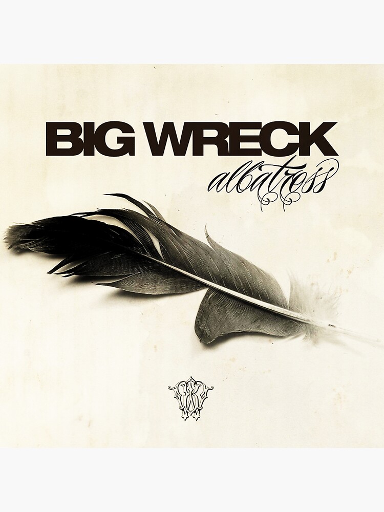 "Best of logo Big Wreck is a Canadian-American rock band " Sticker for ...