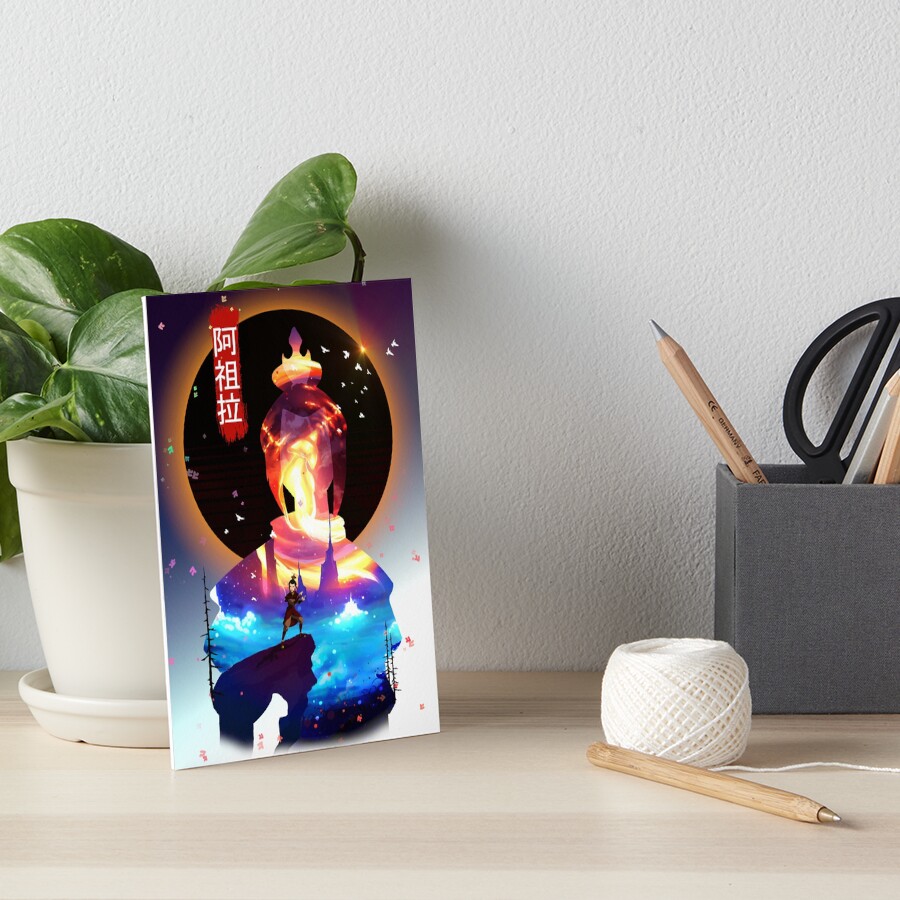 "Azula Silhouette" Art Board Print for Sale by francojrf | Redbubble