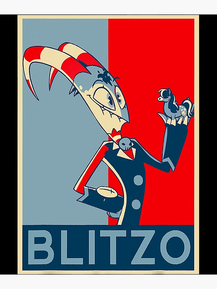 Poster « Helluva Boss Anime personnage Blitzo drôle pour les fans ...