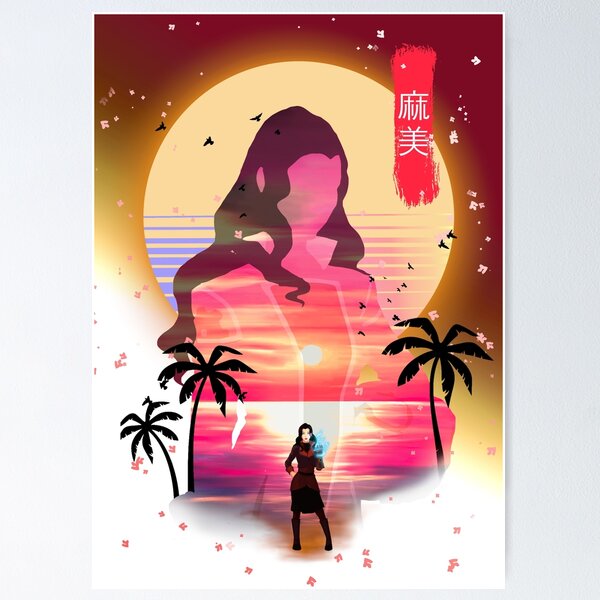 "Asami Silhouette" Poster for Sale by francojrf | Redbubble