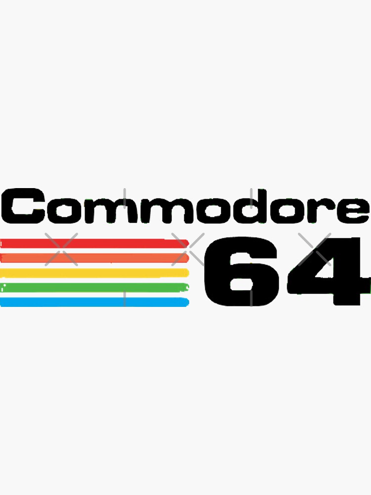 "Commodore 64 " Sticker for Sale by ShareeNunez | Redbubble