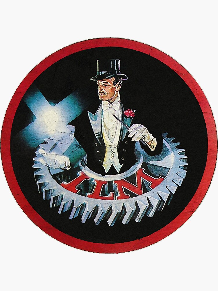 Pegatina «ILM Industrial Light & Magic Vintage Magician Logo (apenado ...