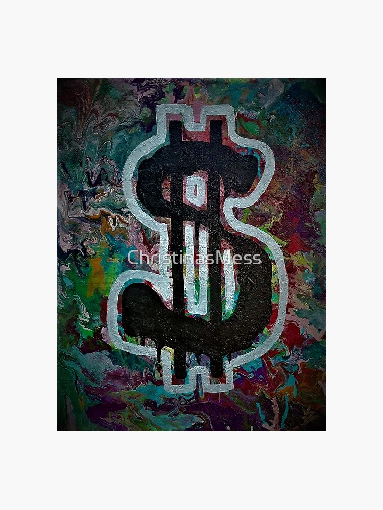 "So Much Drip Money Sign Marble" Sticker for Sale by ChristinasMess ...