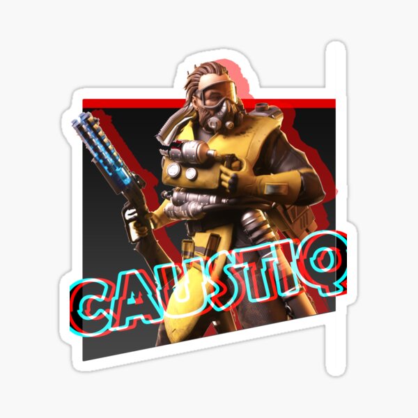 "Caustic" Sticker for Sale by KykyDsgn | Redbubble