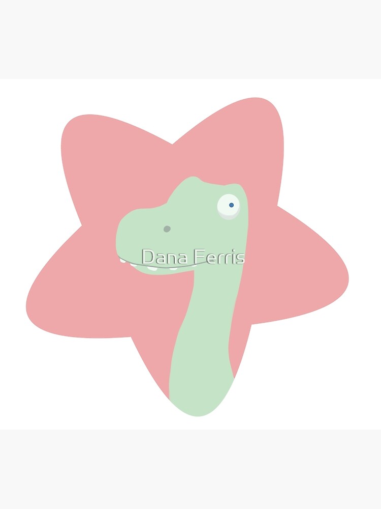 "Derpy the dino" Poster by Princessdabby | Redbubble