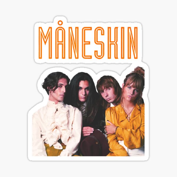 "Maneskin group" Sticker for Sale by BaldwinLois | Redbubble