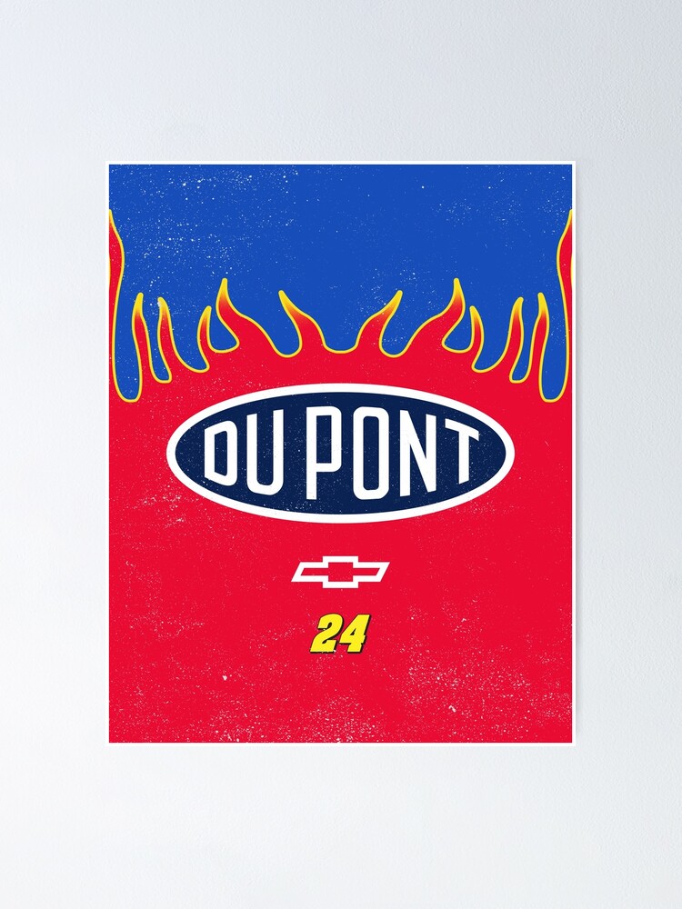"Jeff Gordon Dupont Retro" Poster by Dibujoa-store | Redbubble
