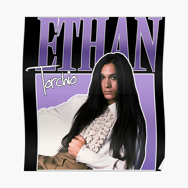 "Ethan purple poster" Poster for Sale by BaldwinLois | Redbubble