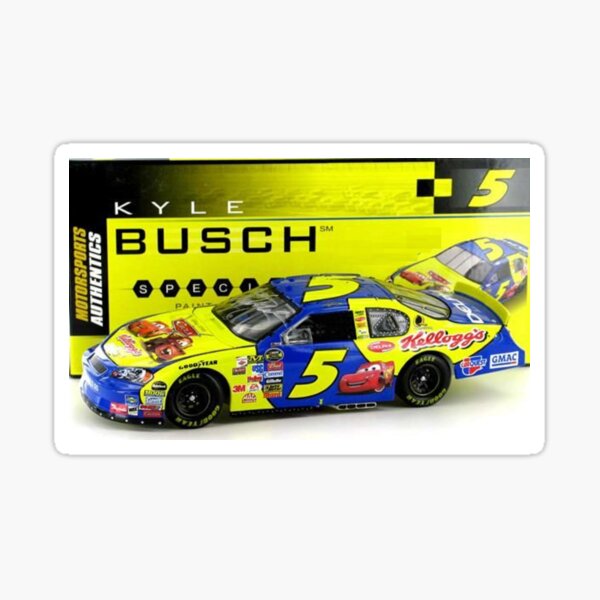 "kyle busch racing" Sticker for Sale by sugandi89 | Redbubble