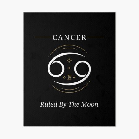 "Cancer Zodiac Moon Sign" Art Board Print by Aimee-moonchild | Redbubble