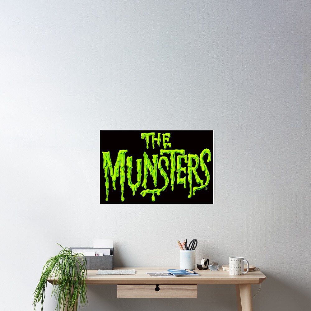 "THE MUNSTERS LOGO" Poster by promoboy | Redbubble