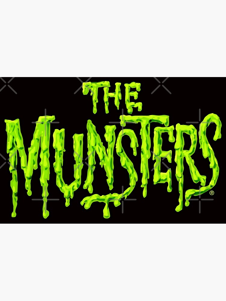 "THE MUNSTERS LOGO" Poster by promoboy | Redbubble