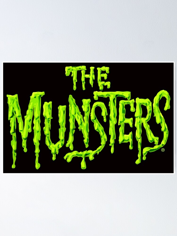"THE MUNSTERS LOGO" Poster by promoboy | Redbubble