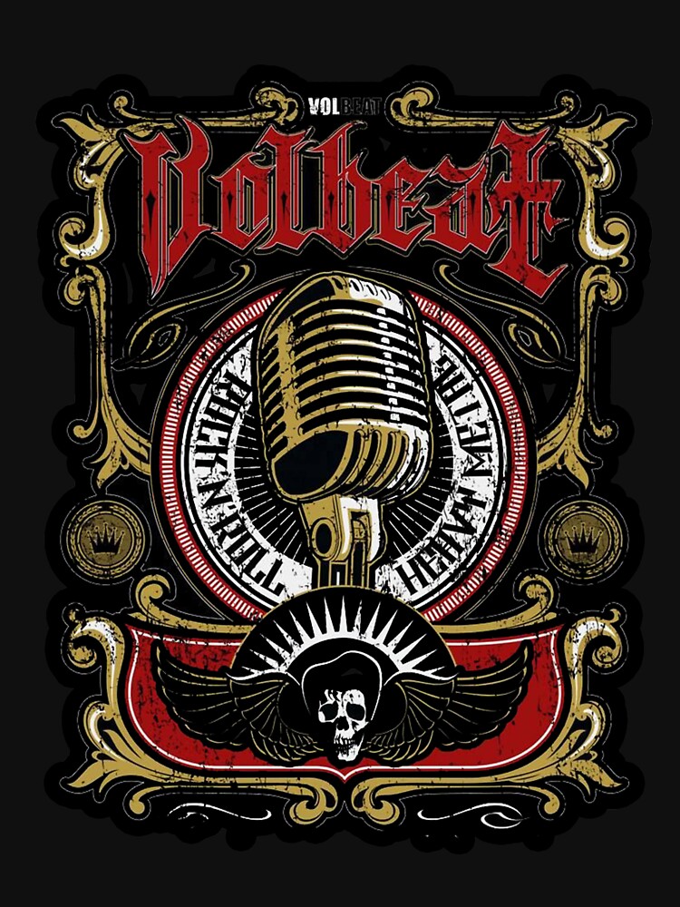 "VOLBEAT MUSIC ARTWORK" T-shirt by dlayp85 | Redbubble | volbeat t ...