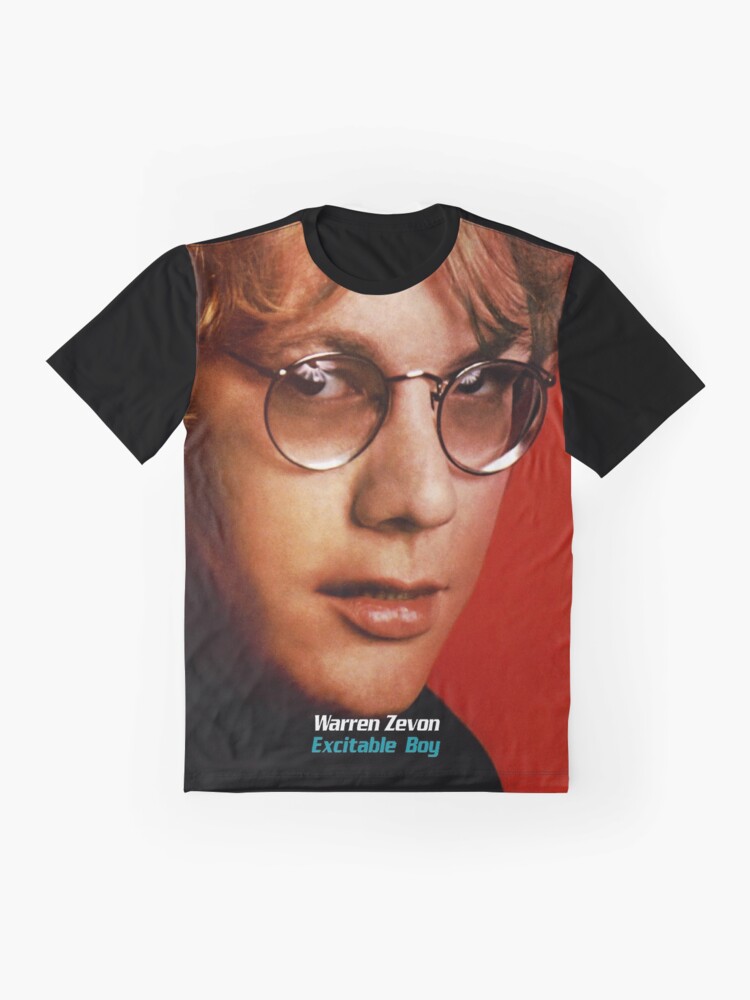 "Warren Zevon: Excitable Boy" T-shirt for Sale by Pop-Pop-P-Pow ...